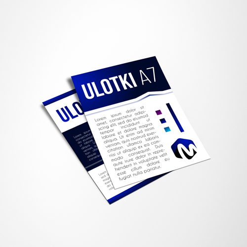 Druk ulotek - wybierz format - Media Drukarnia